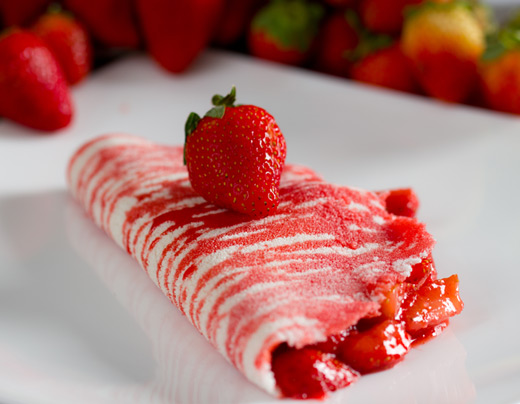 Receita: Tapioca de morango com leite condensado fit*